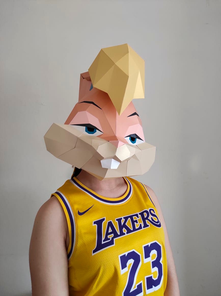 LOLA BUNNY MASK looney tunes - Etsy México