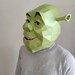 SHREK MASK Diy - Etsy