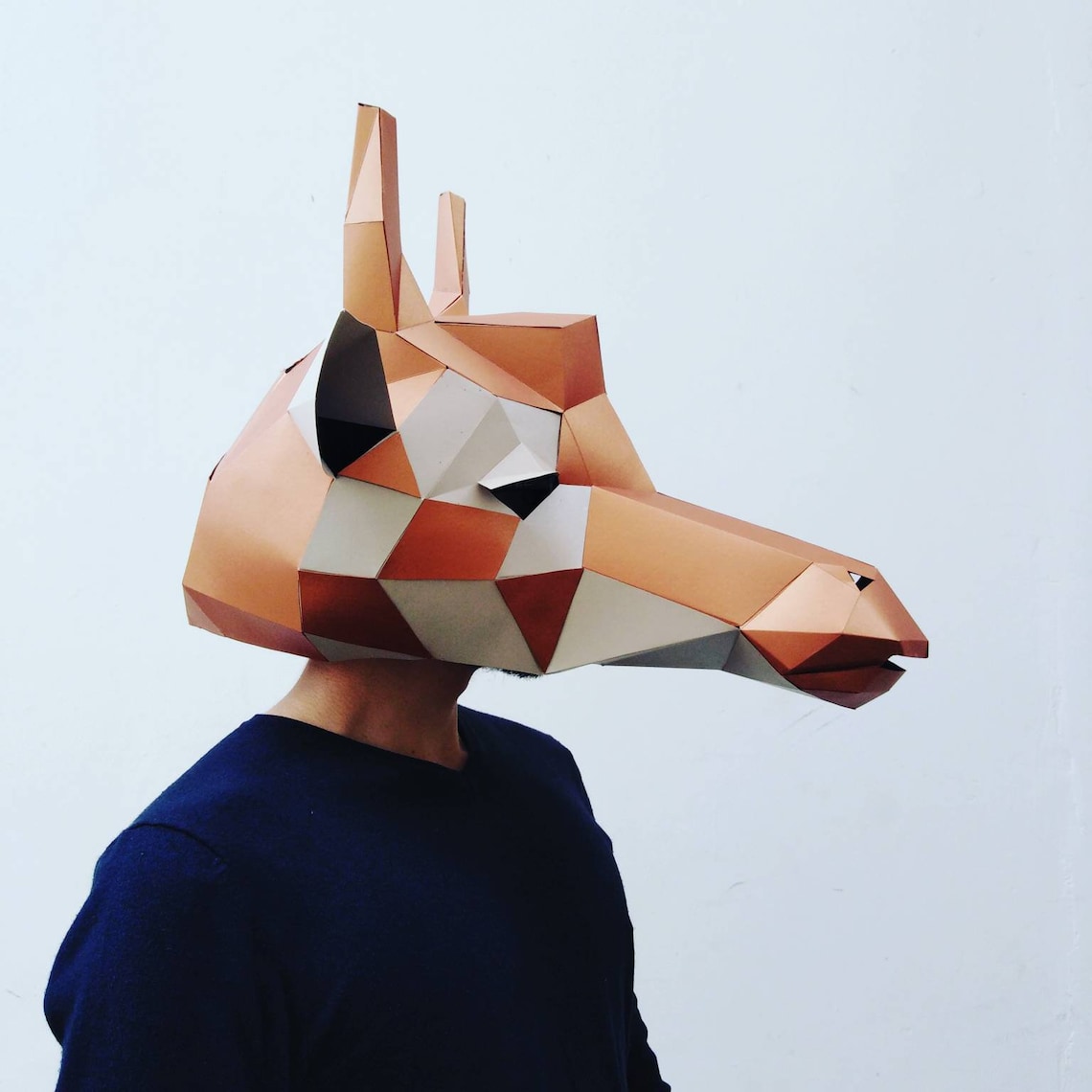 DIY GIRAFFE MASK - Etsy UK
