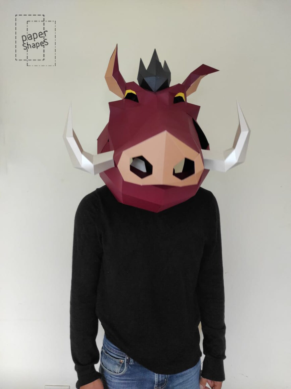 PUMBA LION KING Mask - Etsy