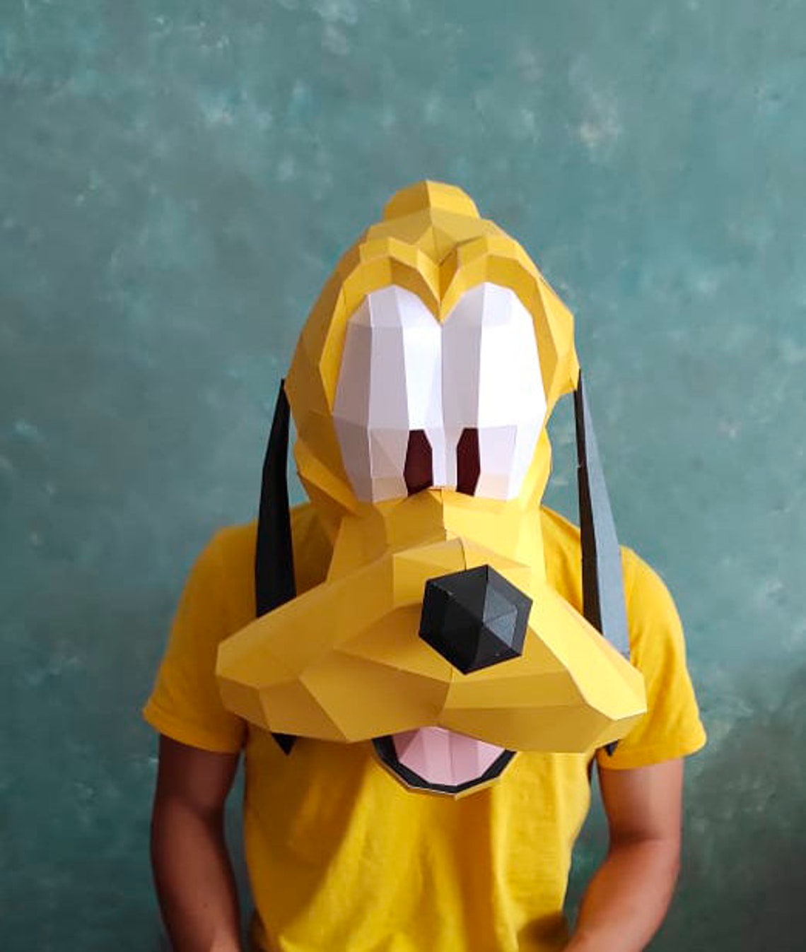 PLUTO DOG MASK Diy - Etsy
