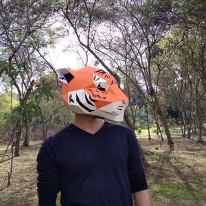 DIY TIGER MASK - Etsy