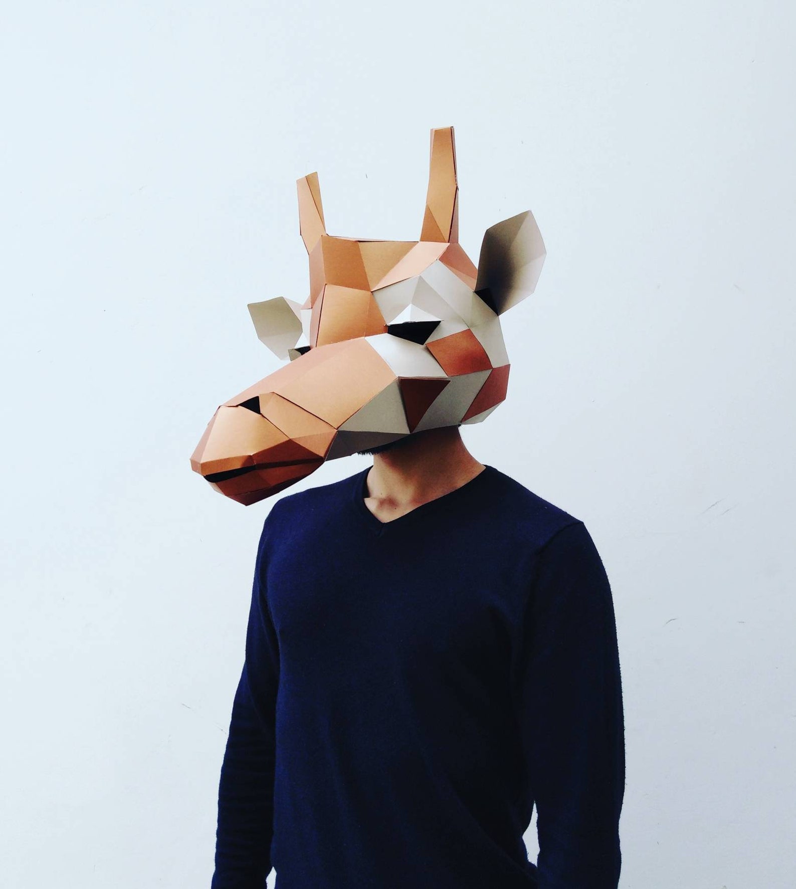 DIY GIRAFFE MASK - Etsy