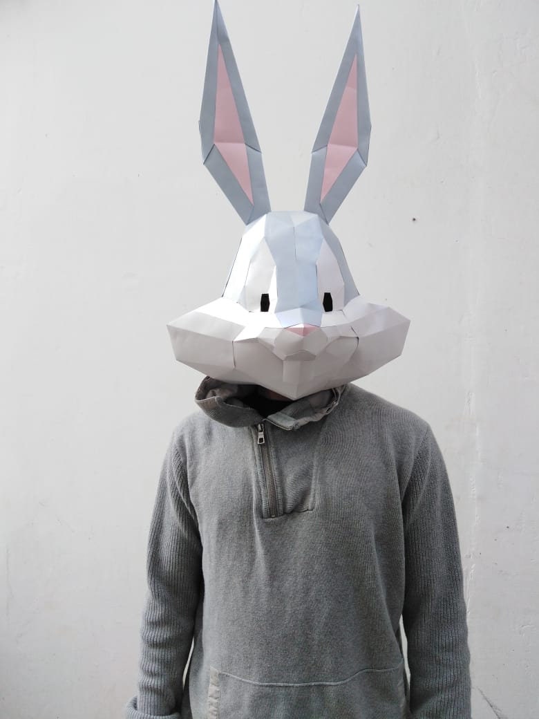 BUGS BUNNY DIY looney tunes mask - Etsy España