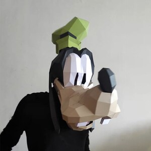 GOOFY MASK diy papercraft - Etsy España
