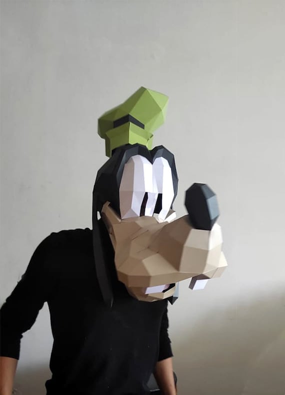 GOOFY MASK diy papercraft - Etsy México