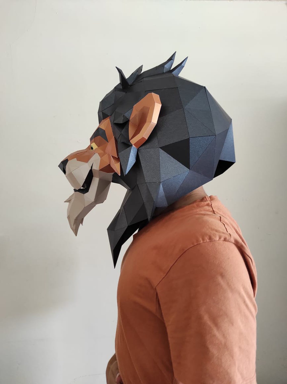 SCAR REY LEON-diy mask - Etsy España