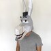 DONKEY SHREK MASK Diy - Etsy Canada