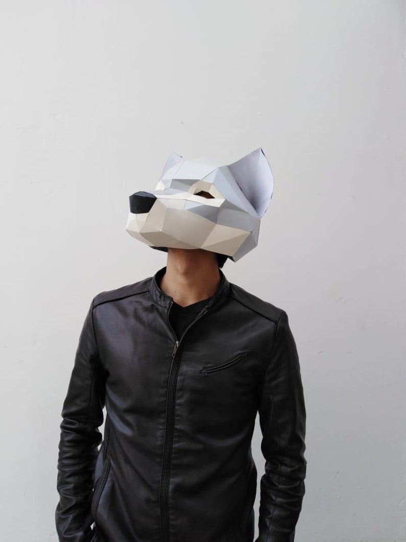 WOLF MASK | Etsy