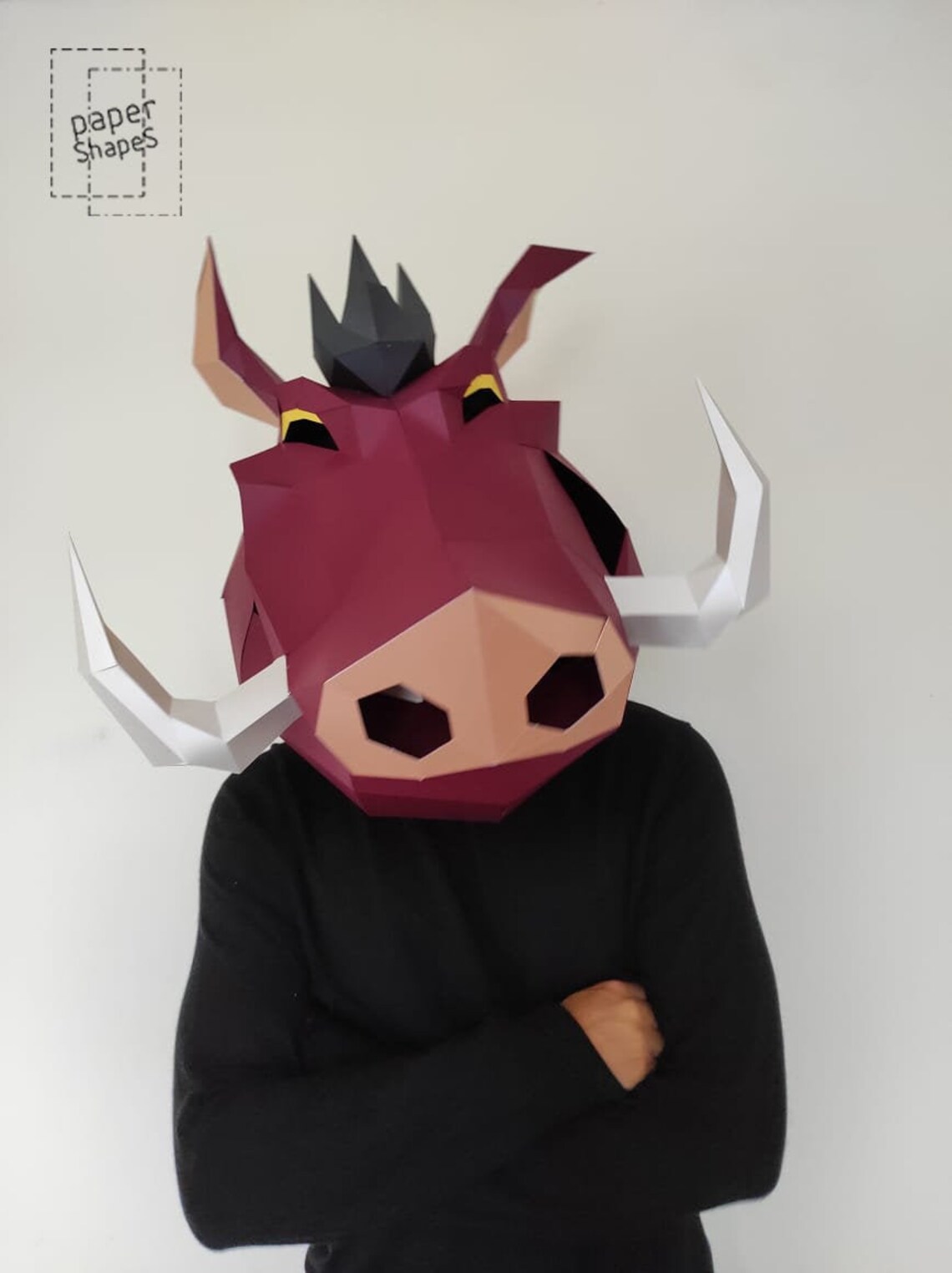 PUMBA LION KING Mask - Etsy