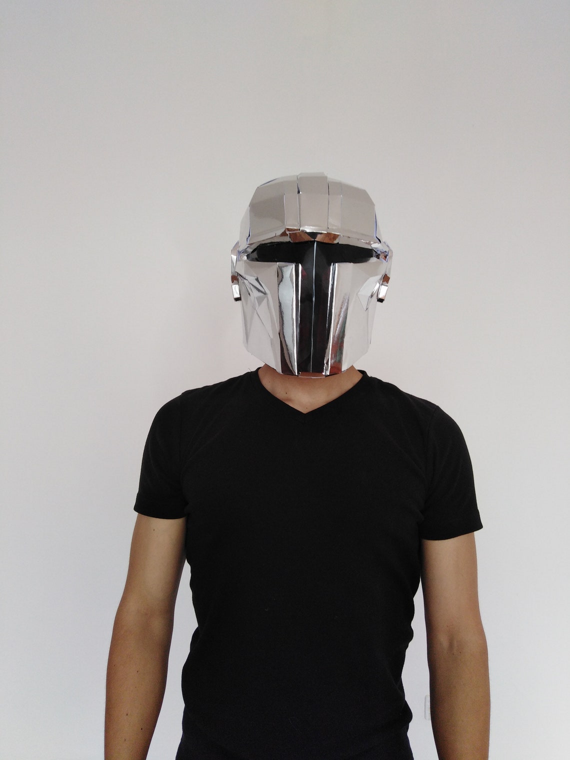 The MANDALORIAN STAR WARS diy mask - Etsy España