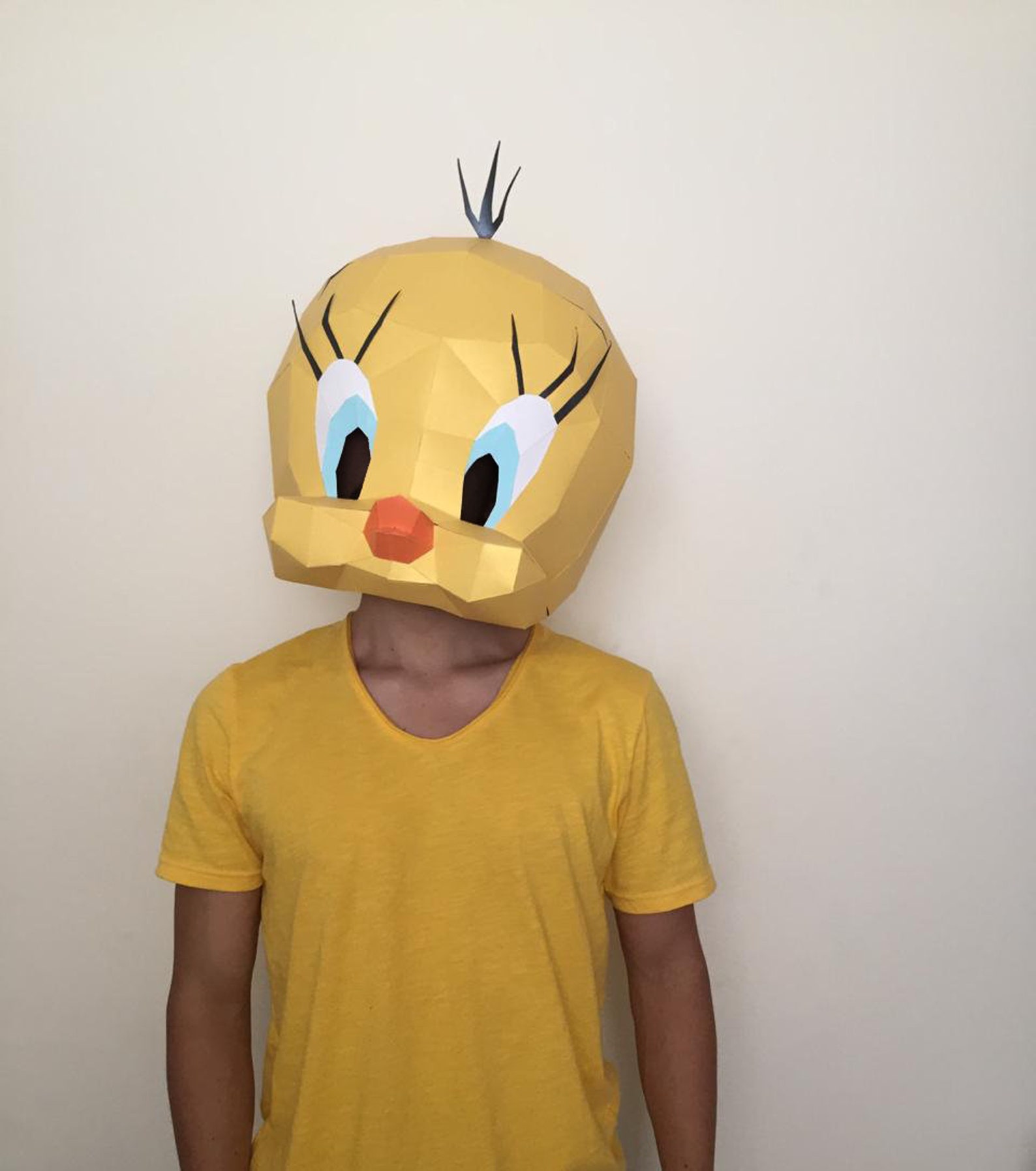 TWEETY DIY Looney Tunes Mask - Etsy