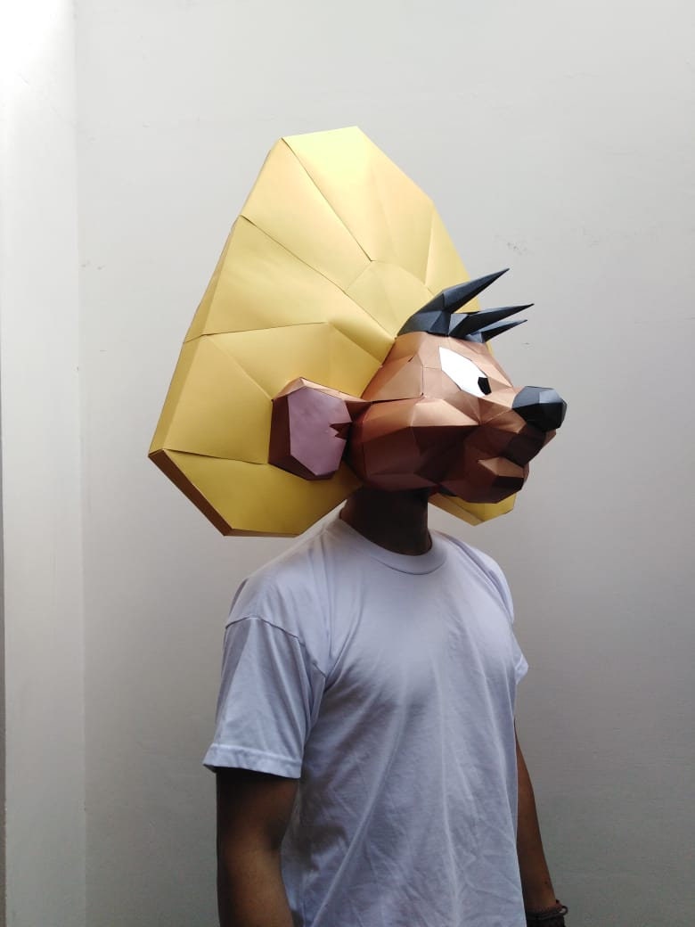 SPEEDY GONZALES DIY looney tunes mask | Etsy