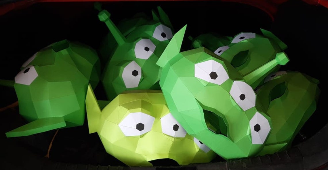 ALIEN TOY STORY Mask Diy - Etsy