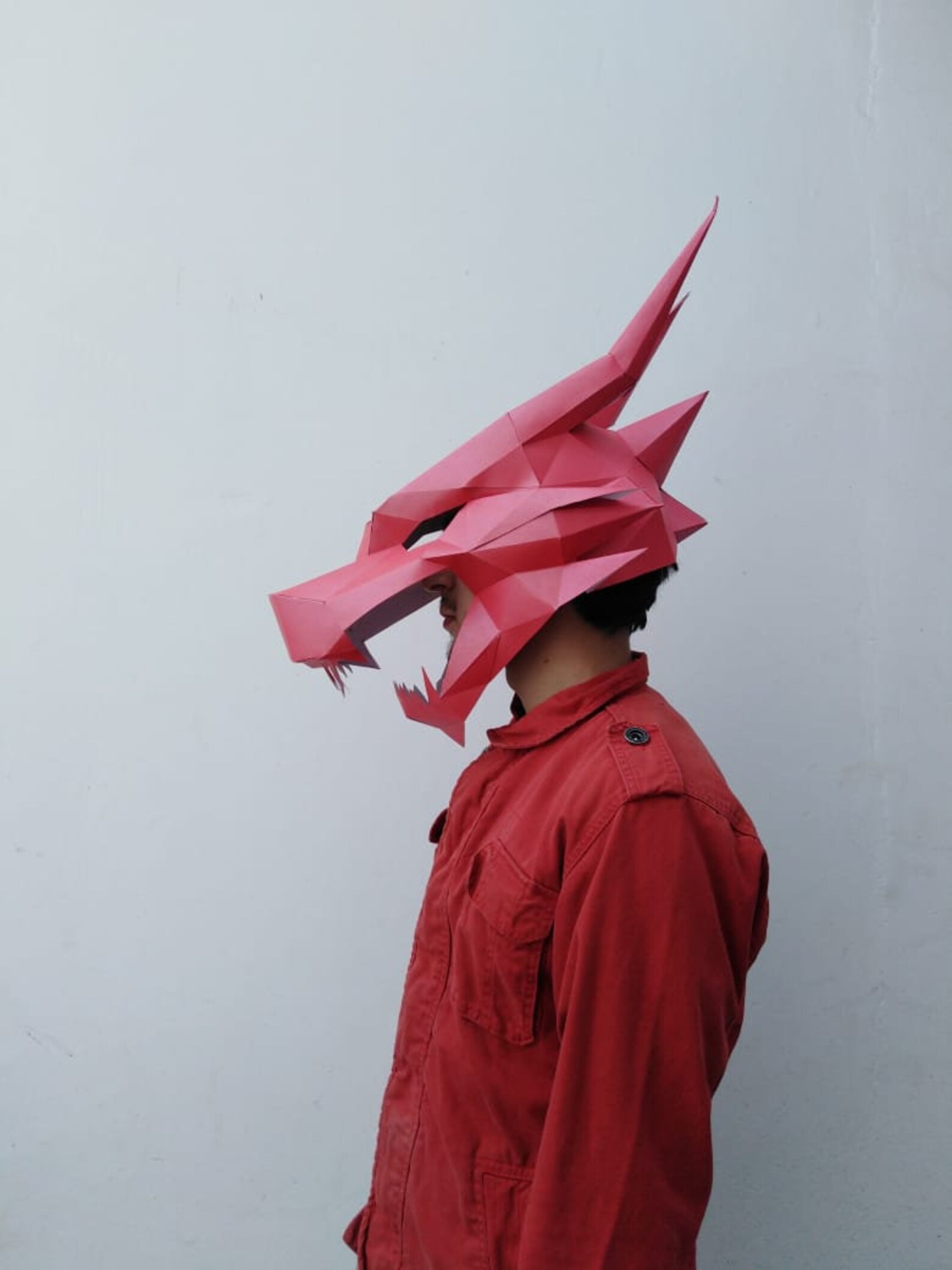 DRAGON Mask /diy - Etsy