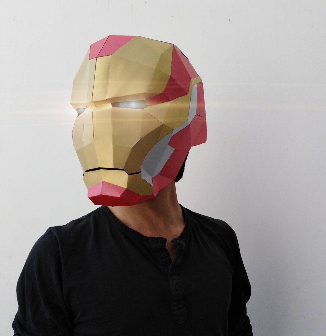 DIY IRONMAN Geometry MASK - Etsy