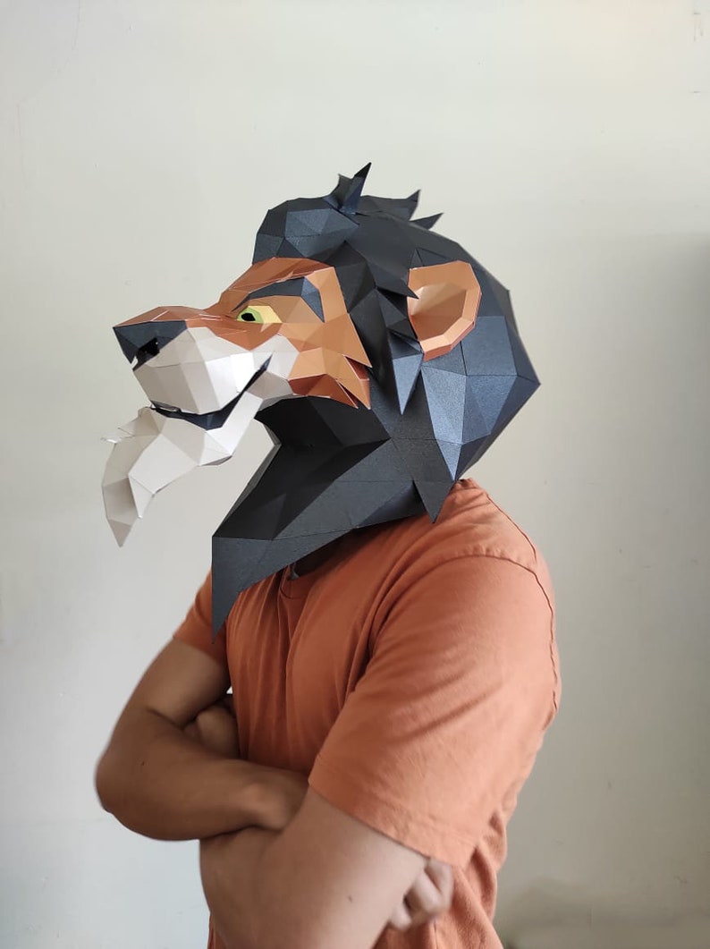 SCAR REY LEON-diy mask - Etsy España