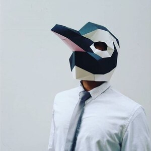 PENGUIN MASK DIY - Etsy