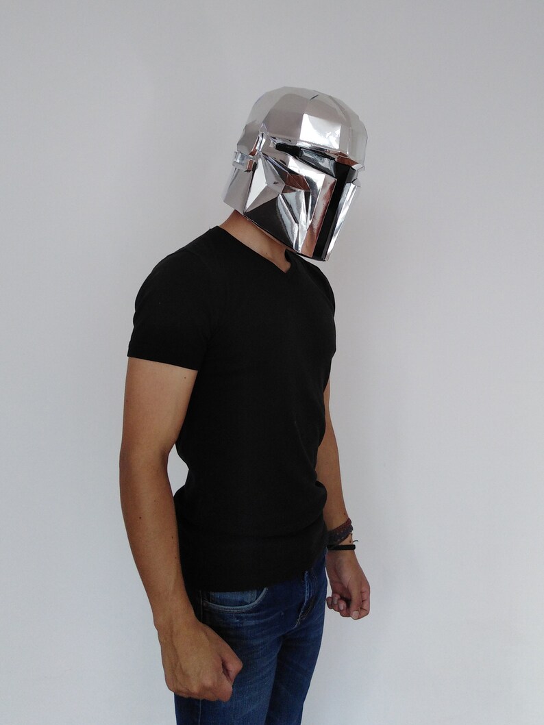 The MANDALORIAN STAR WARS Mask Diy - Etsy