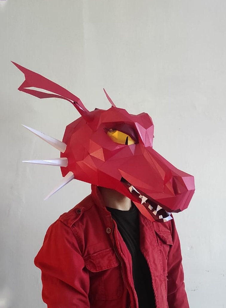 DRAGONA SHREK MASK Diy - Etsy UK