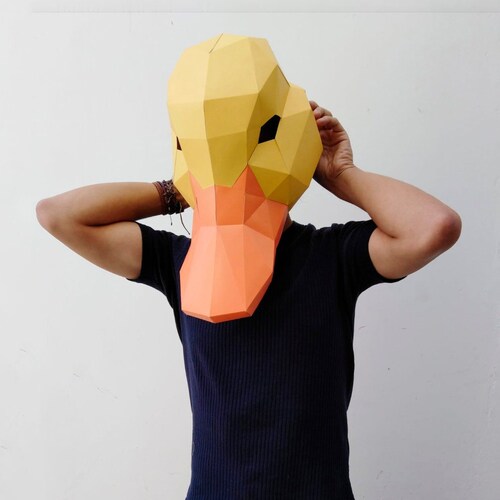 DUCK MASK - Etsy