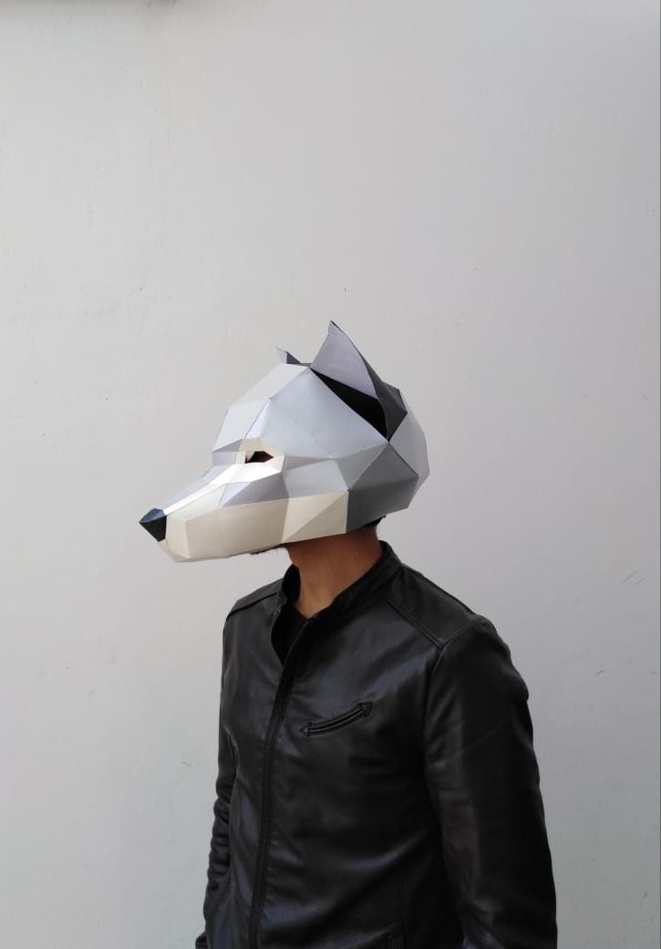 WOLF MASK | Etsy