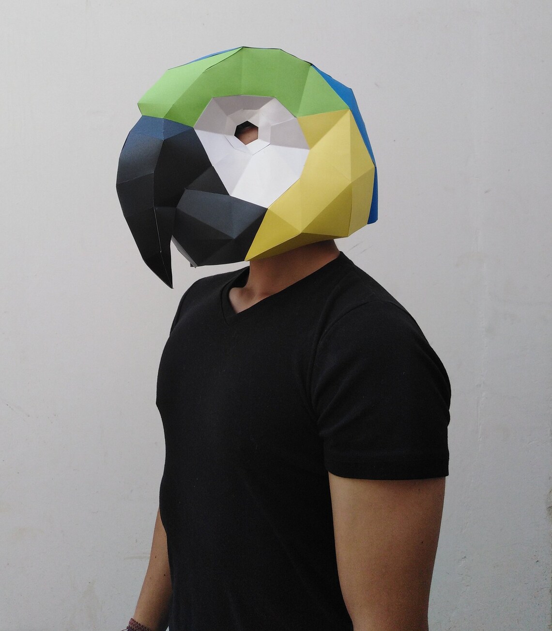 Macaw / Parrot Mask Diy - Etsy