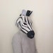 DIY ZEBRA MASK - Etsy