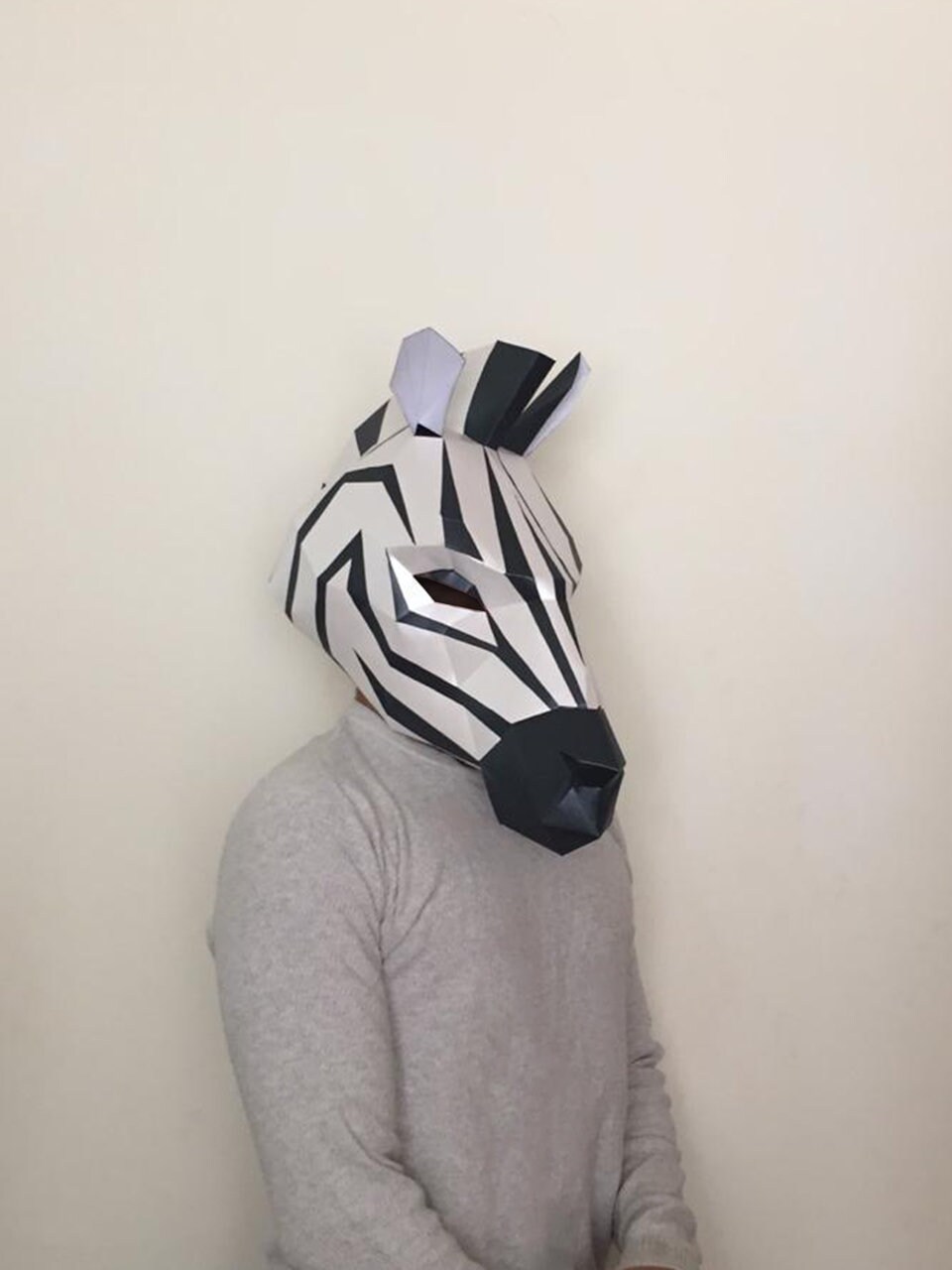 DIY ZEBRA MASK | Etsy