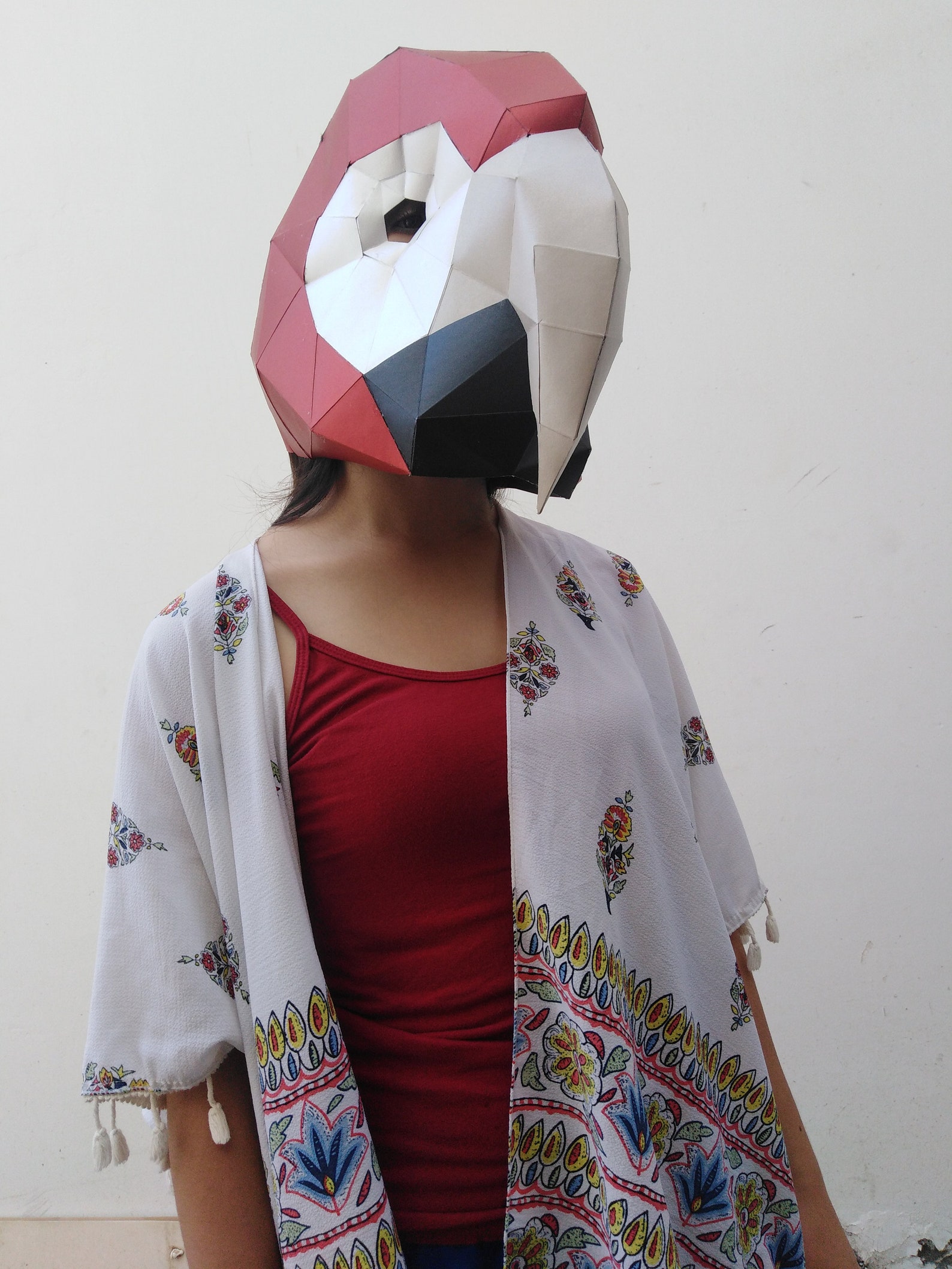 Macaw / Parrot Mask Diy - Etsy