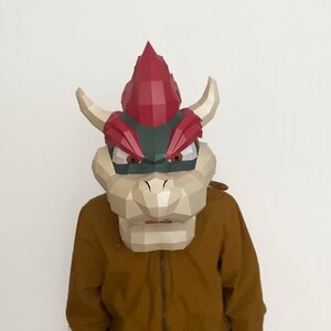 BOWSER KOOPA MASK - Etsy