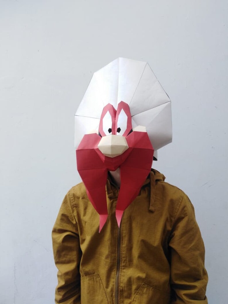 DIY YOSEMITE SAM Looney Tunes Mask | Etsy