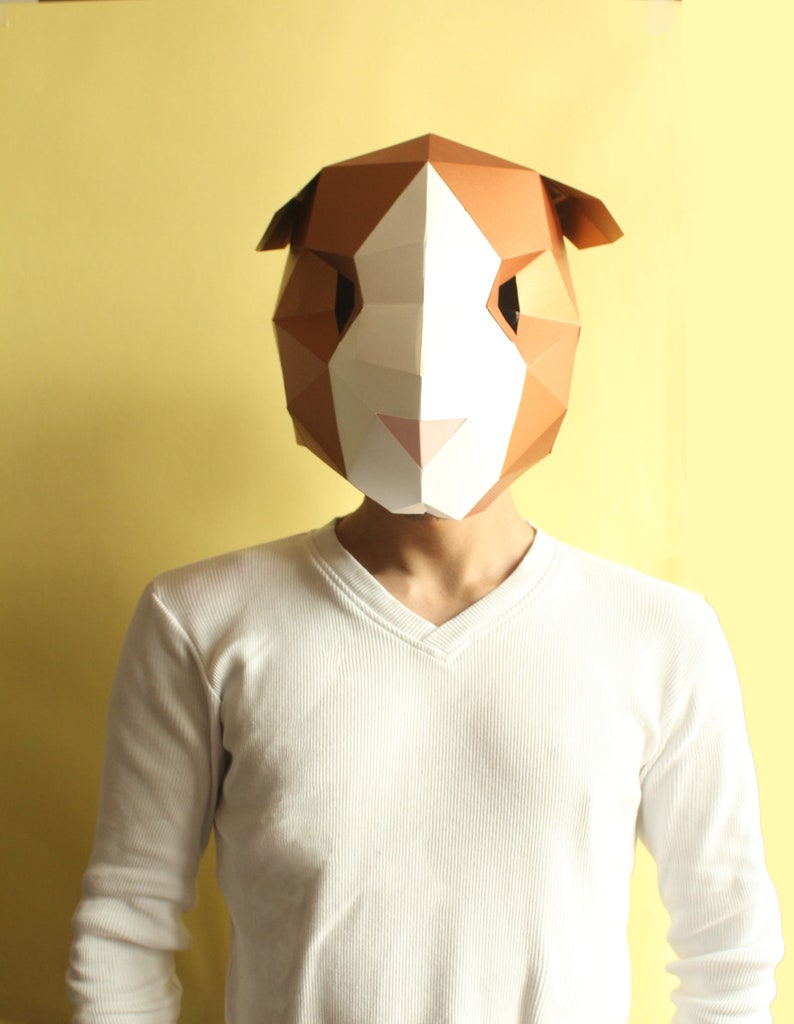 GUINEA PIG MASK - Etsy