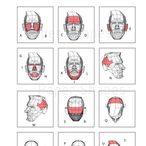 MESSI MASK PAPERCRAFT Diy - Etsy