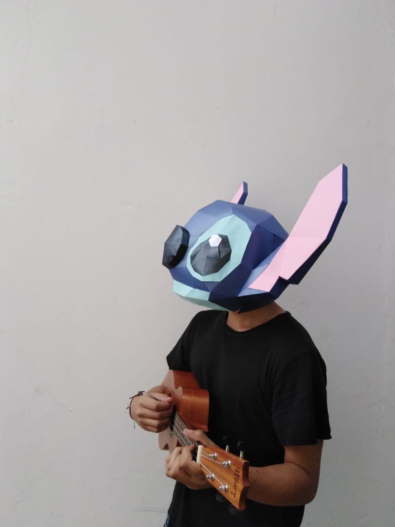 STITCH MASK DIY /costume - Etsy