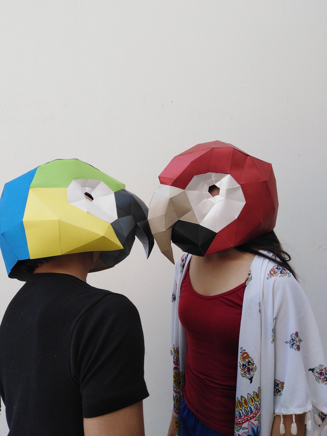 Macaw / Parrot Mask Diy | Etsy