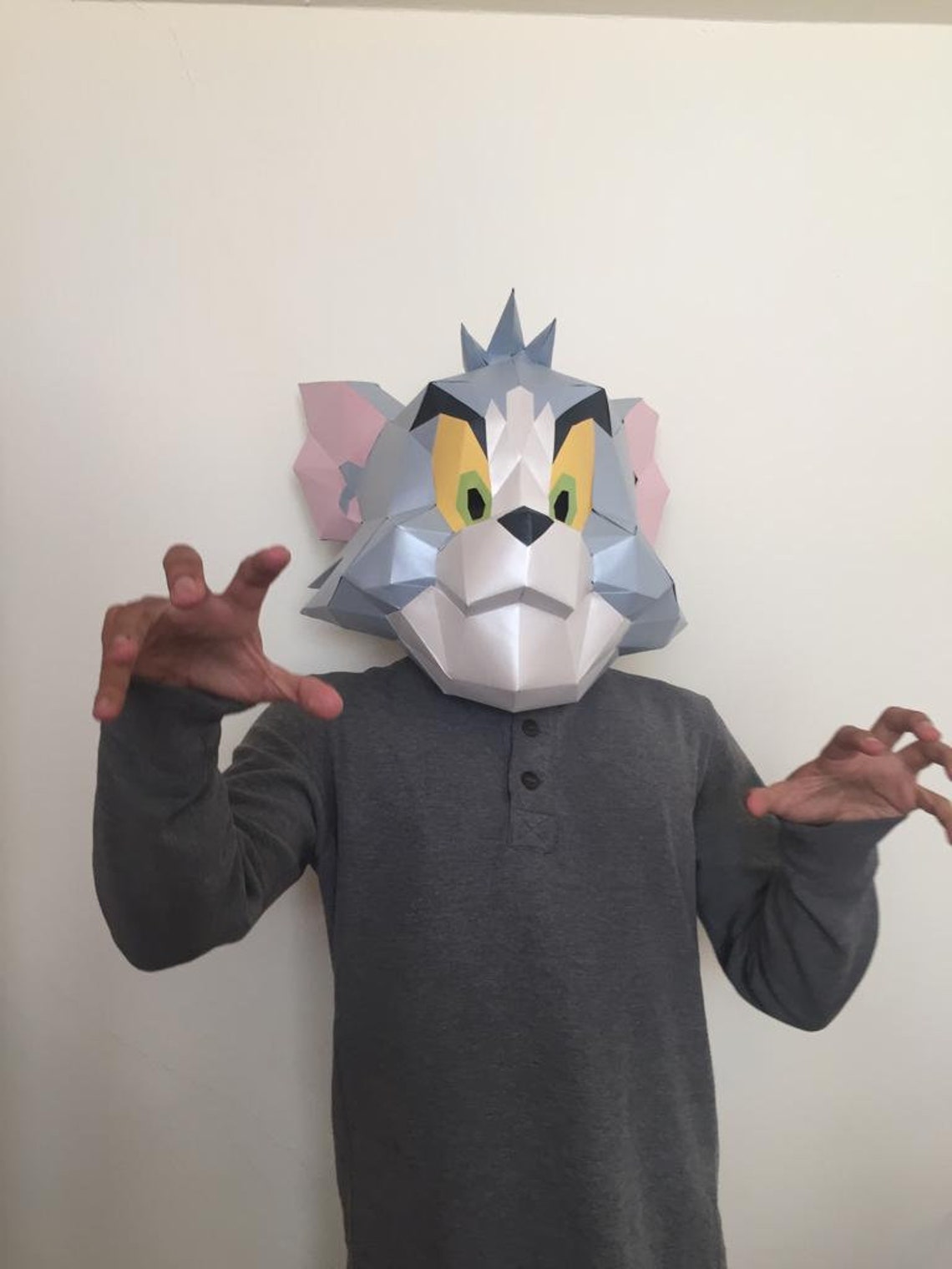 TOM AND JERRY / Diy Mask - Etsy