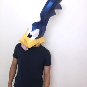 ROAD RUNNER / DIY Looney Tunes Mask - Etsy