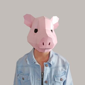 PIG MASK - Etsy