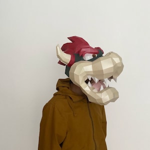 BOWSER KOOPA MASK - Etsy