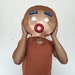 Gingerbread Man MASK Diy - Etsy