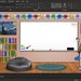 Bitmoji Classroom Template - Art - Etsy