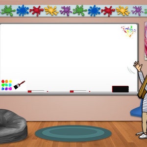 Bitmoji Classroom Template - Art - Etsy