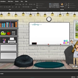 Bitmoji Classroom Template - Etsy