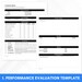 Employee Performance Evaluation & Salary Review Templates (MS Word) - Etsy