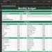 Minimalist-ms Excel Budget Template Spreadsheet - Etsy
