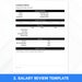 Employee Performance Evaluation & Salary Review Templates (MS Word) - Etsy