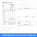 Performance & Salary Review Template (MS Word HR Form) - Etsy