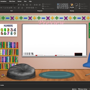 Bitmoji Classroom Template - Math - Etsy
