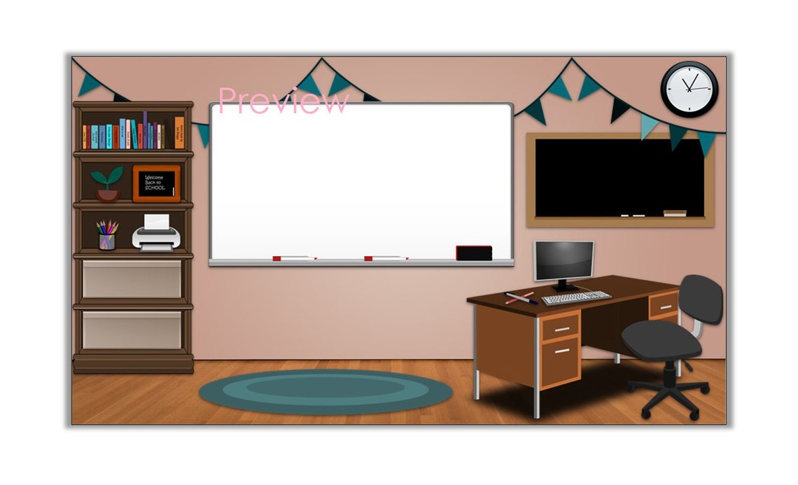 Bitmoji Classroom Template - Etsy